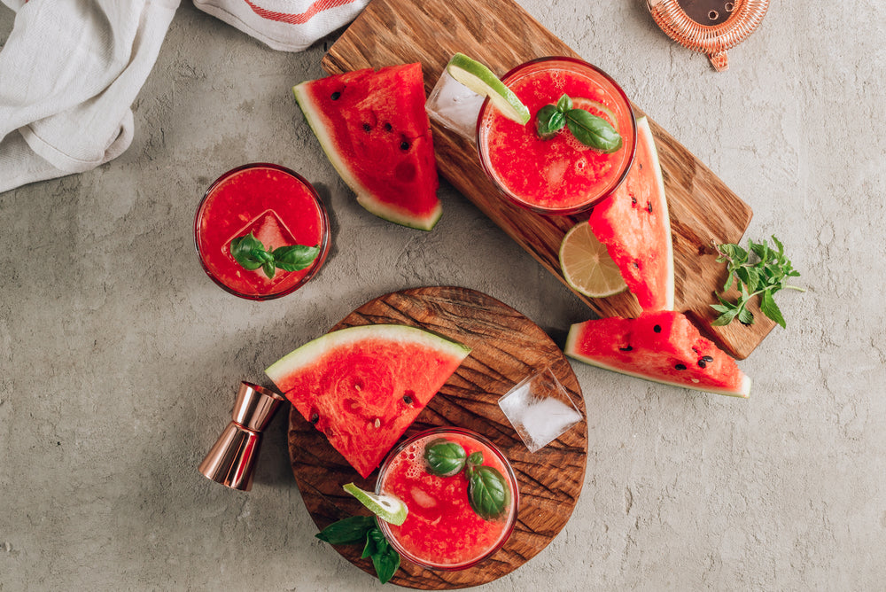 Watermelon Mint Tea Slush